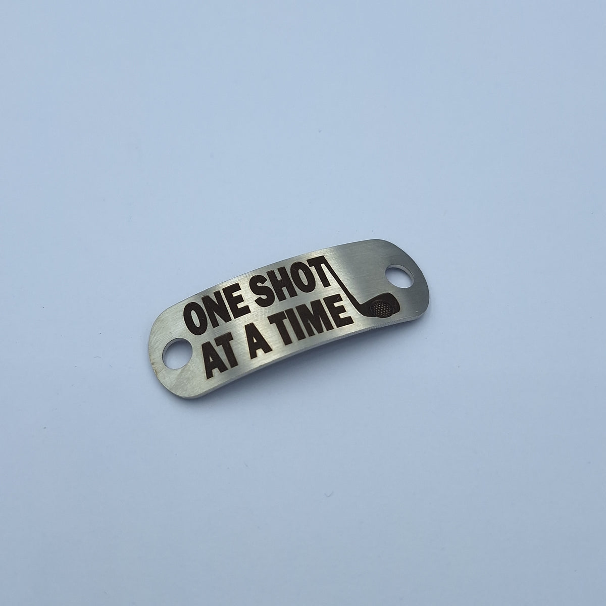 One Shot at a Time - Shoe Tag – SA Medal Hangers