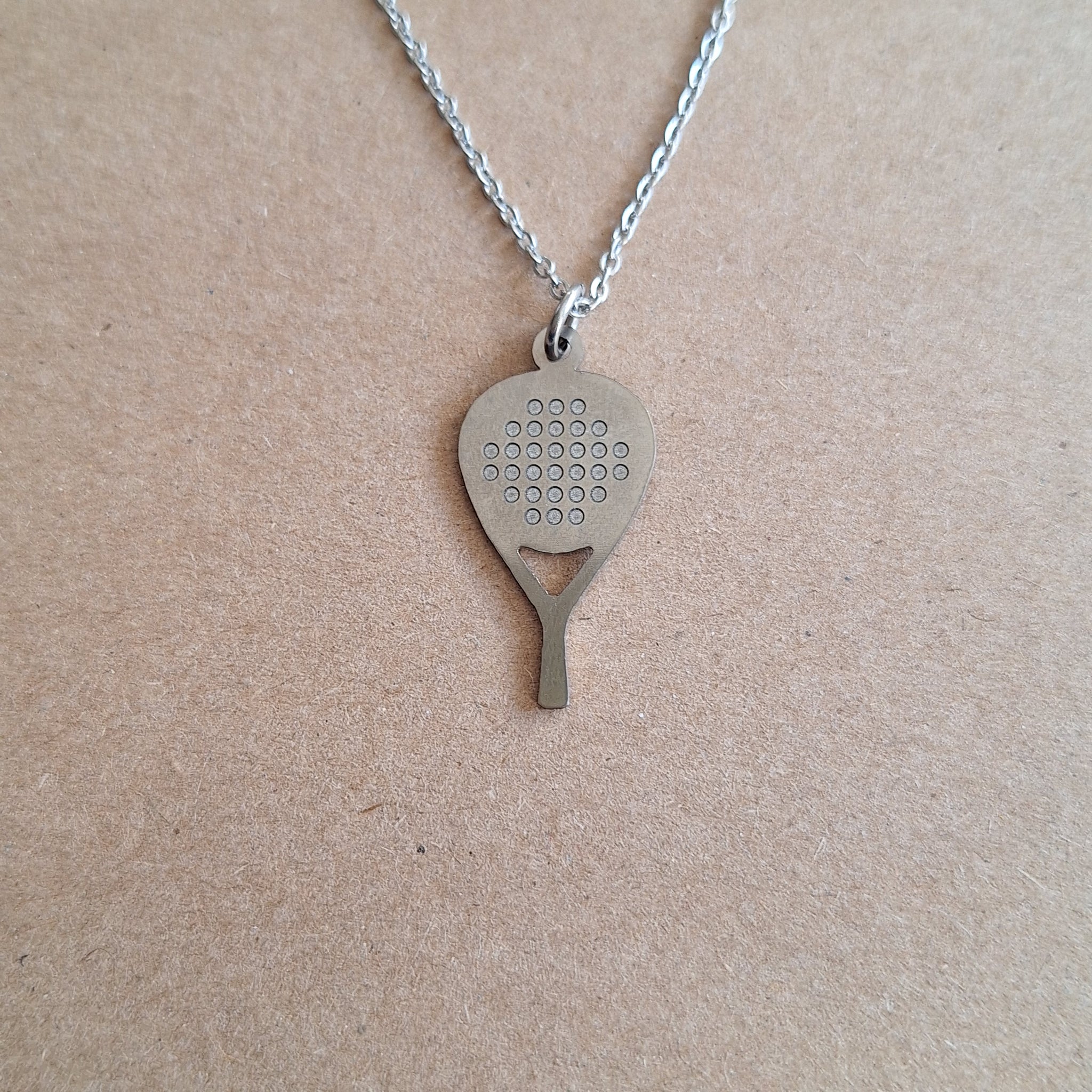 Padel Racket Pendant – SA Medal Hangers