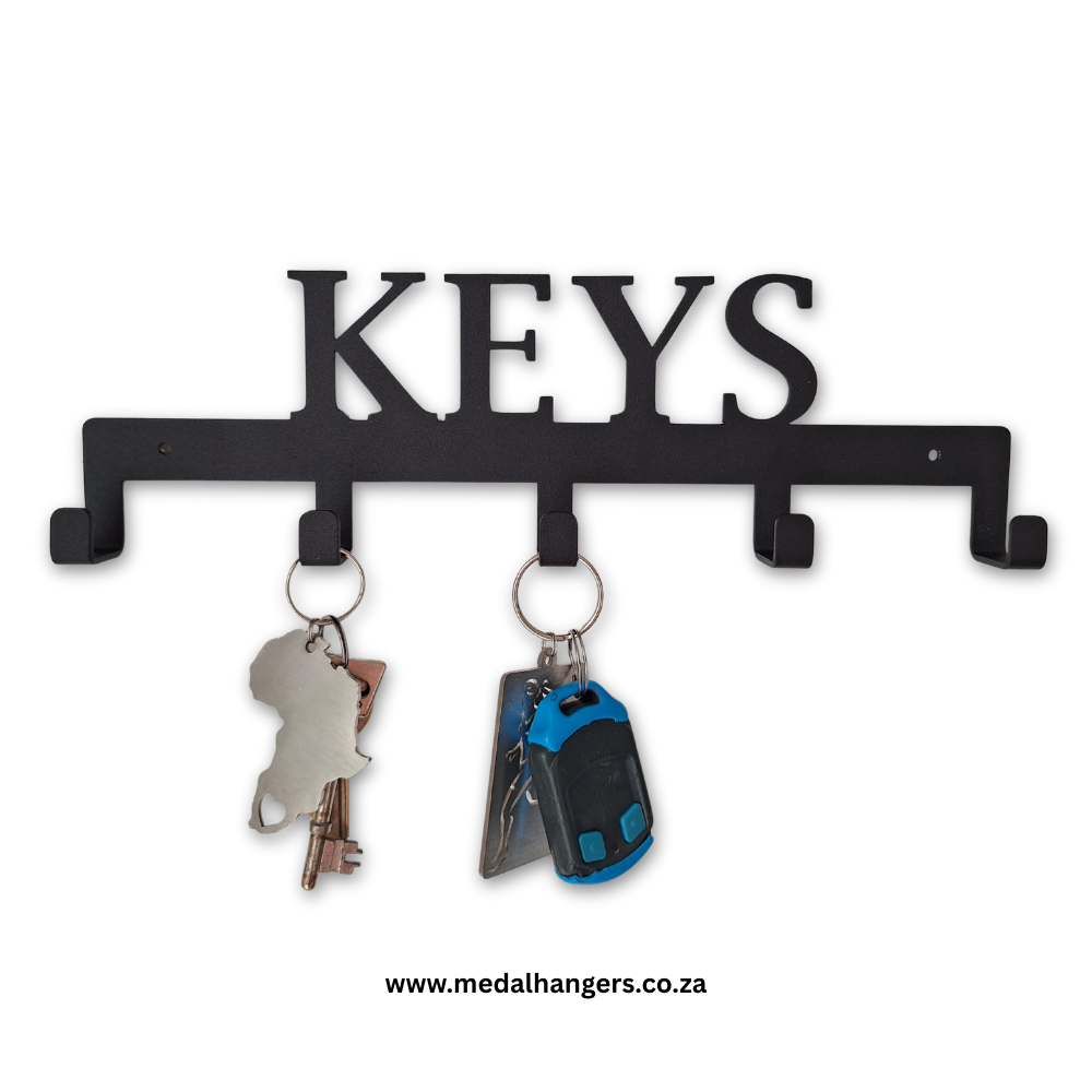 Keys 5 Hook Hanger – SA Medal Hangers