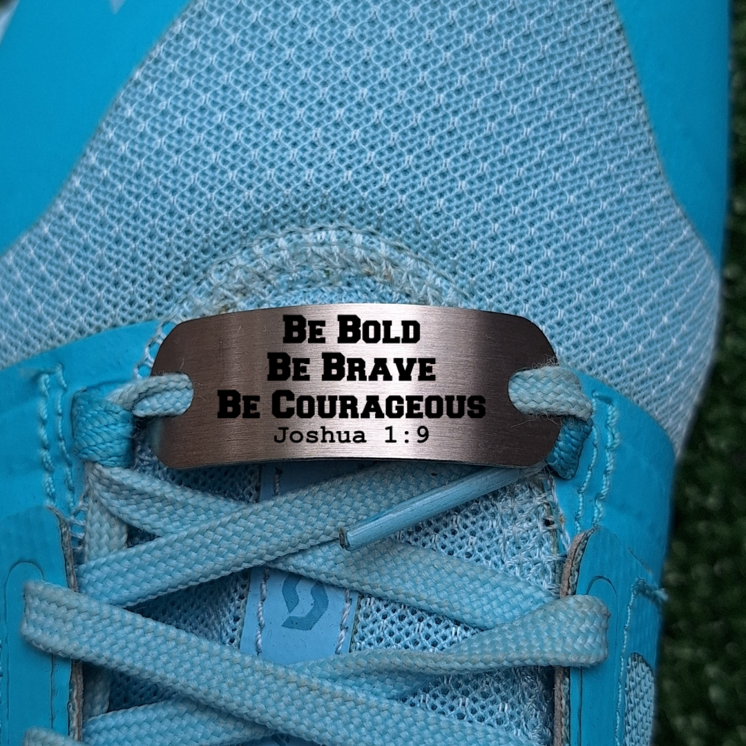 Motivational Shoe Lace Tags | Personalised | Sports | Religious | Name ...