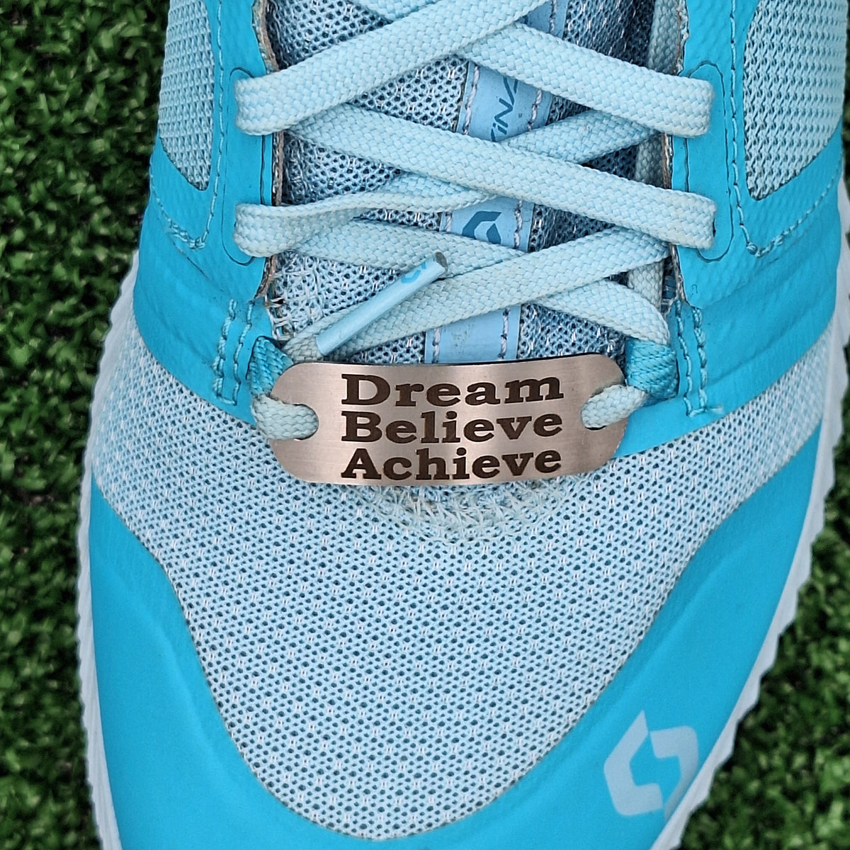 Dream Believe Achieve - Shoe Tag – SA Medal Hangers