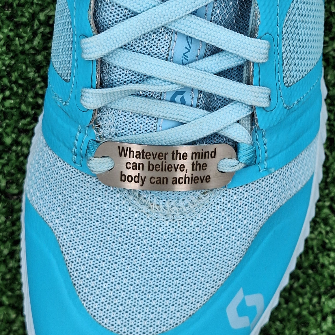 Motivational Shoe Lace Tags | Personalised | Sports | Religious | Name ...