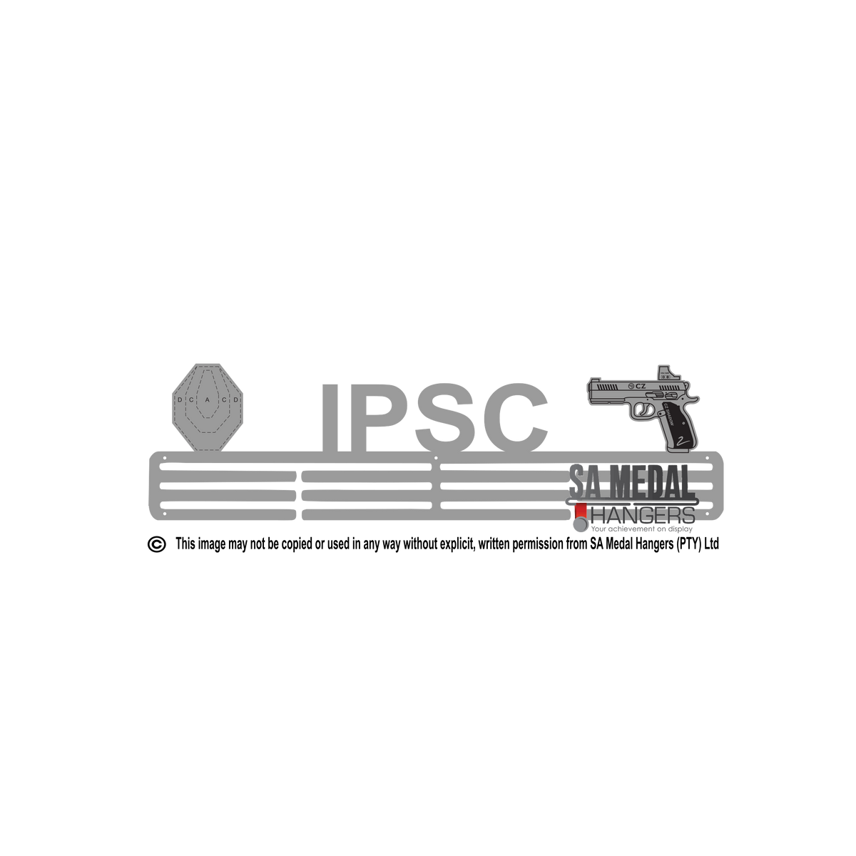 IPSC - Medal Display Hanger – SA Medal Hangers