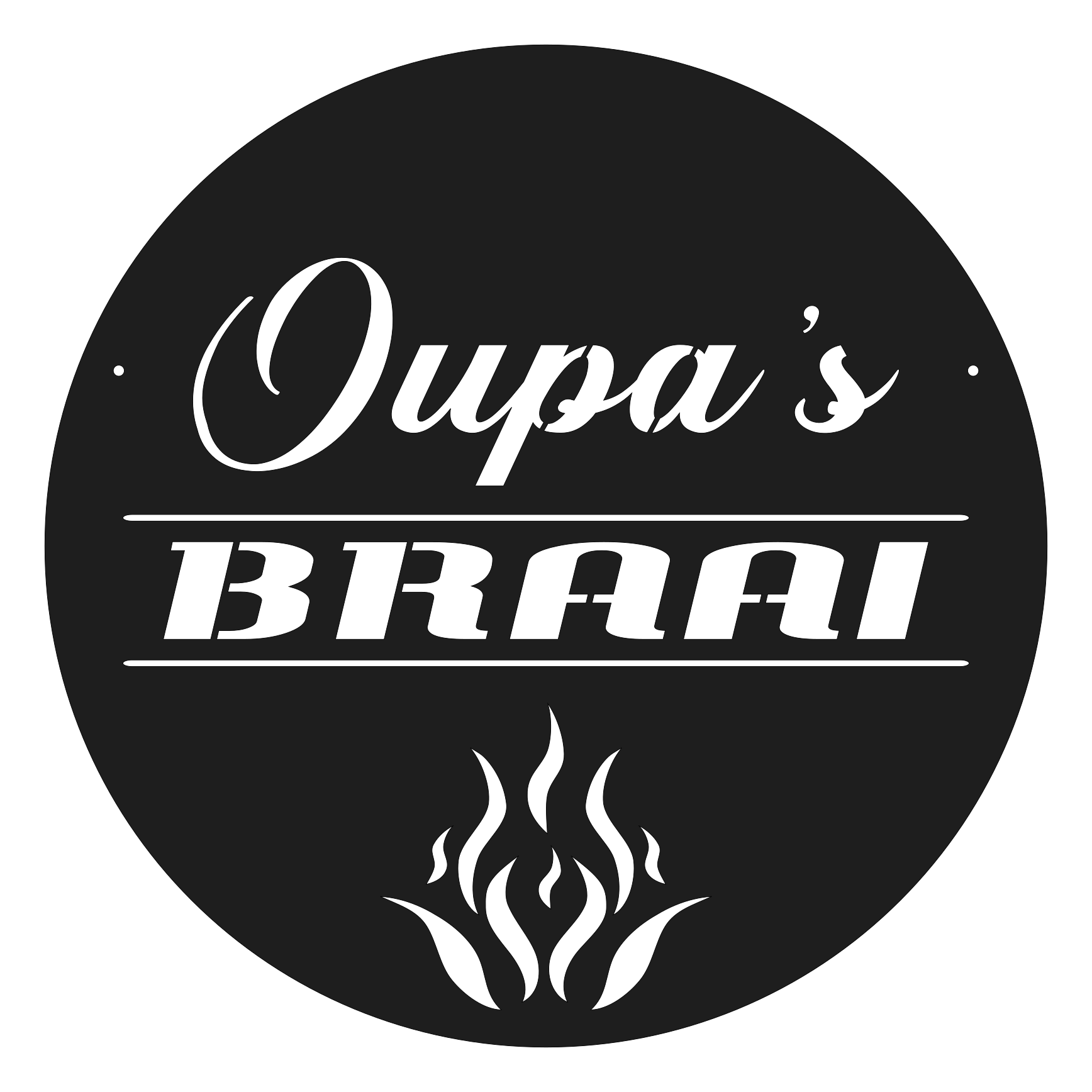 Braai Sign - Personalised Wall sign – SA Medal Hangers