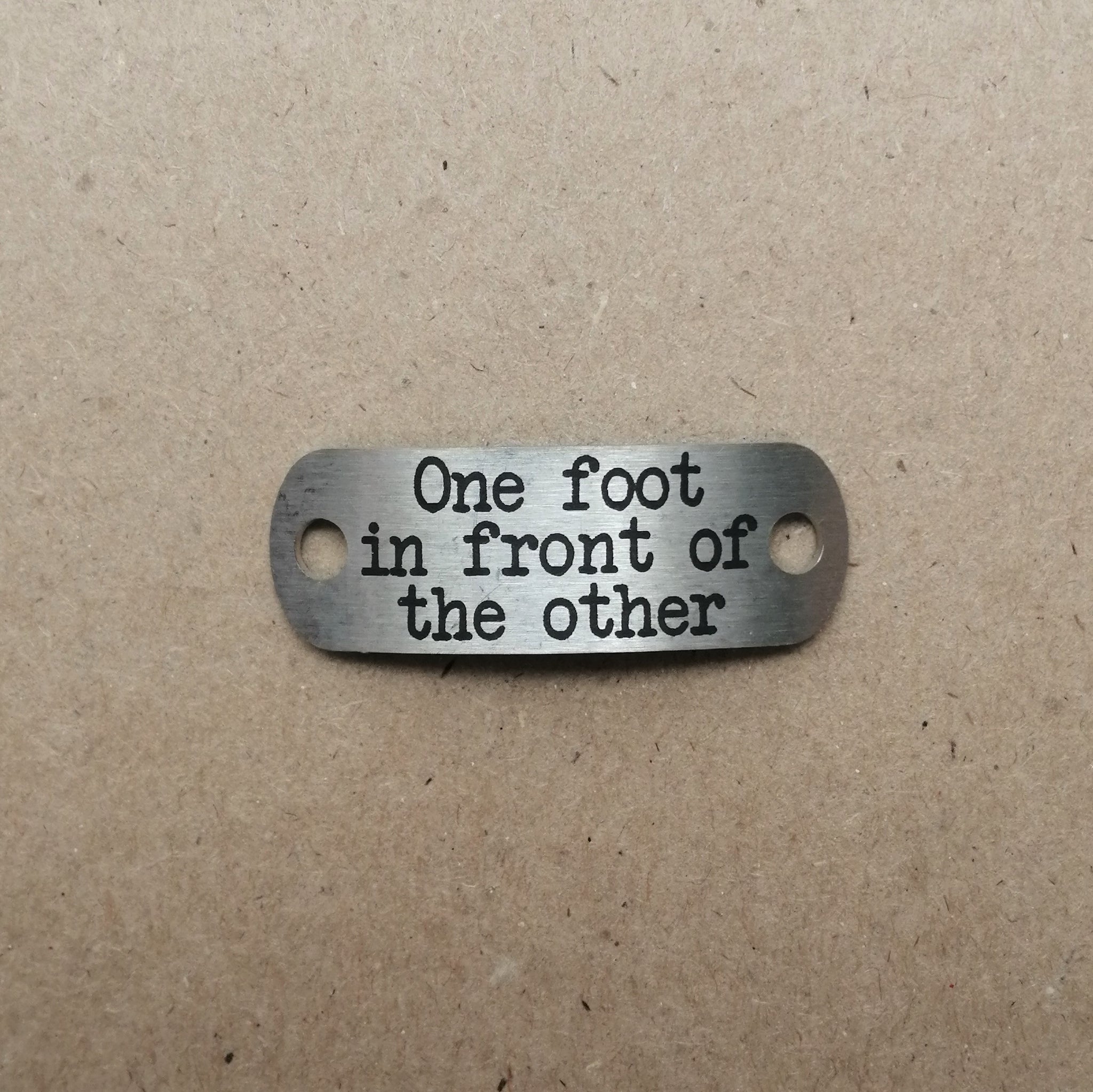 One foot in front of the other - Shoe Tag – SA Medal Hangers