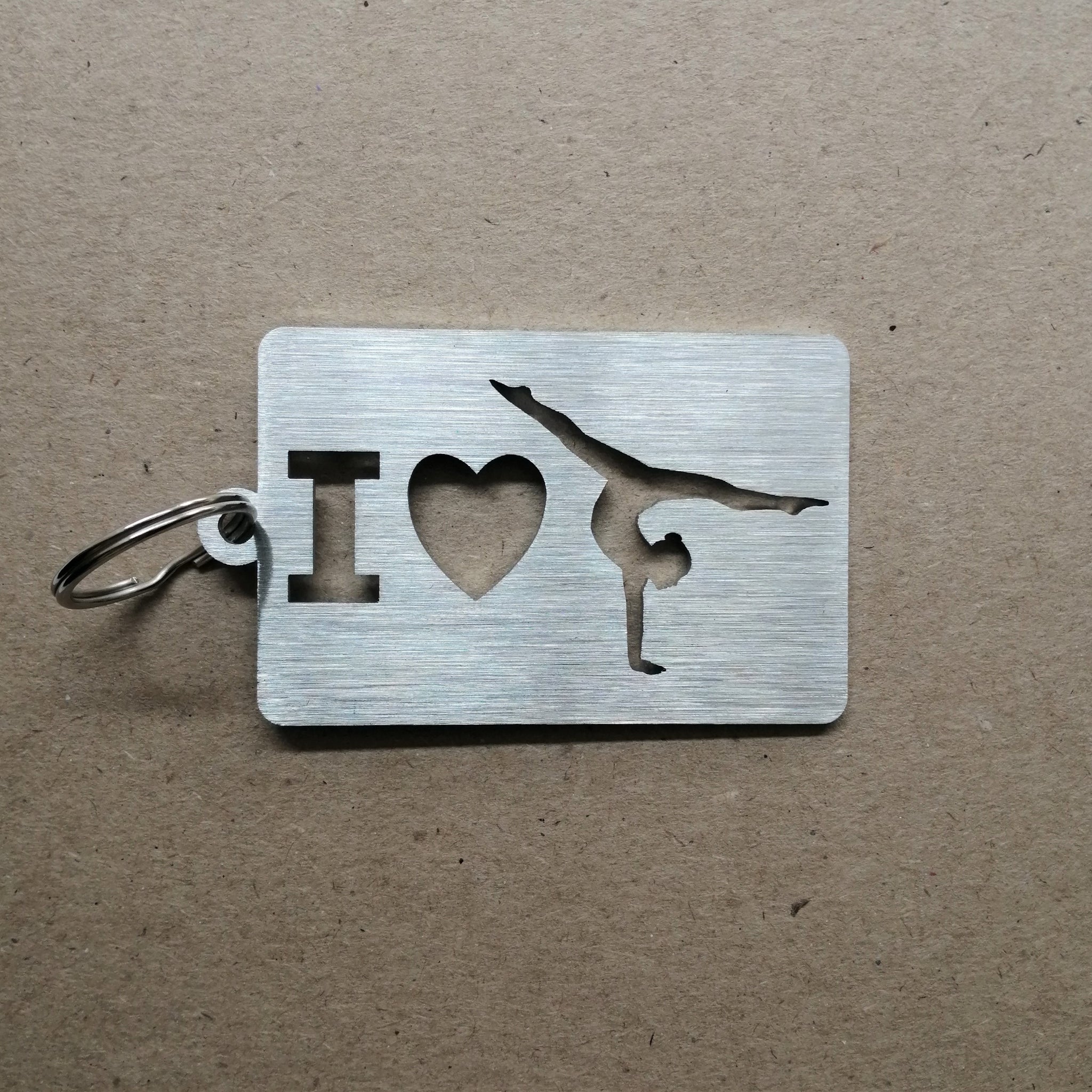 Love Gymnastics - Keyring – SA Medal Hangers