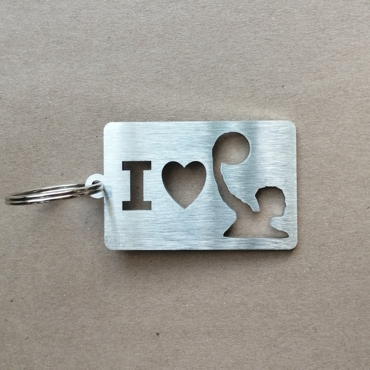Love Water Polo | Keyring | Stainless Steel Bag Tag – SA Medal Hangers